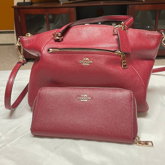 Coach | Bags | Coach Handbag With Matching Wallet | Poshmark